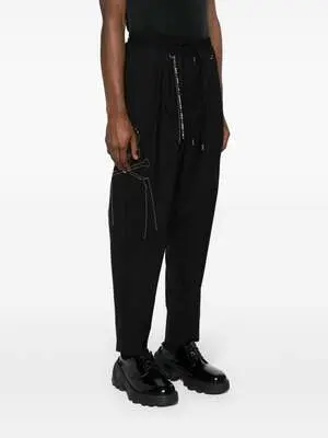 MASTERMIND WORLD Beaded-skulls Wool Trousers