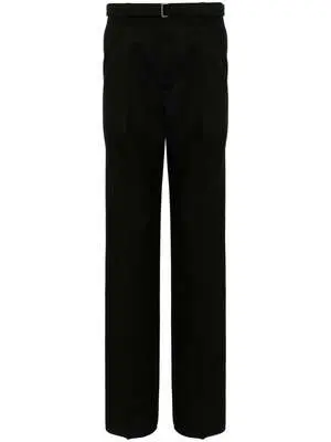 LANVIN X Future Belted Straight Trousers