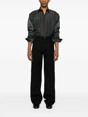 LANVIN X Future Belted Straight Trousers