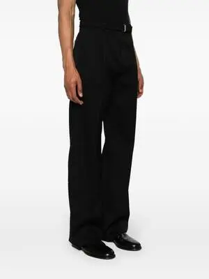 LANVIN X Future Belted Straight Trousers