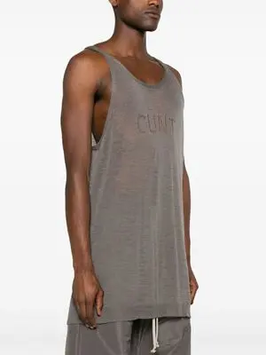 Rick Owens Open-knit Tank Top