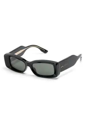 Gucci Rectangle-frame Sunglasses - Black