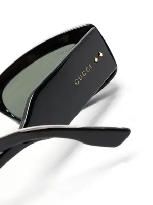 Gucci Rectangle-frame Sunglasses
