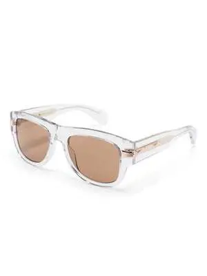 Gucci Logo-engraved Square-frame Sunglasses