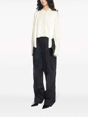 MAISON MARGIELA Layered Asymmetric Cardigan