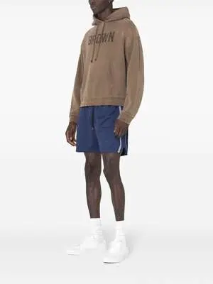 John Elliott Stripe-detail Mesh Shorts