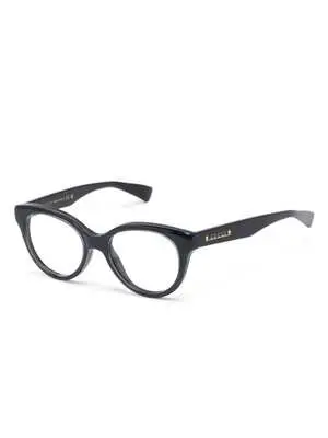 Gucci Logo-engraved Cat-eye Glasses
