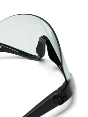 Gucci Shield-frame Sunglasses