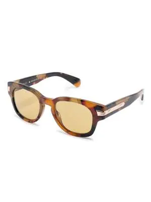 Gucci Oval-frame Sunglasses