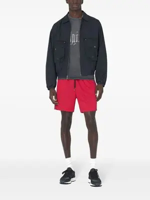 John Elliott Stripe-detail Mesh Shorts