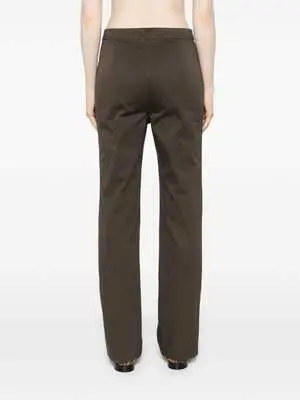 Saint Laurent Straight-leg Trousers - Brown