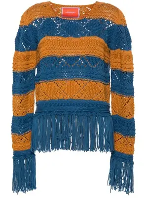 La DoubleJ Playa Cotton Jumper - Blue