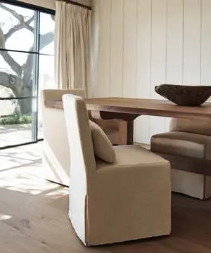 Jenni Kayne Sunset Dining Chair Slipcover - Alabaster