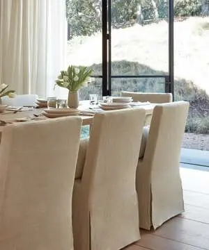 Jenni Kayne Sunset Dining Chair Slipcover - Tan