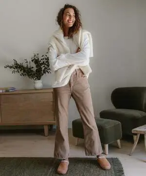 Jenni Kayne Shearling-lined Moc Clog