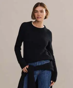 JENNI KAYNE Jenni Kayne Cashmere Fisherman Sweater