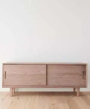 Jenni Kayne Mandeville Credenza - Walnut,white