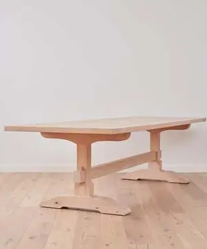 Jenni Kayne Trestle Dining Table Alder