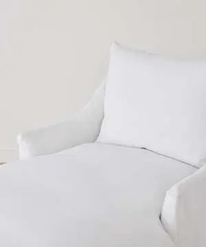 Jenni Kayne Miramar Chaise Slipcover - White