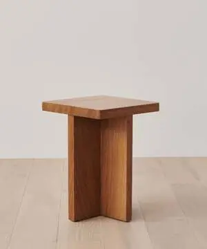 Jenni Kayne Outdoor Marin Square Side Table - Teak