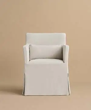 Jenni Kayne Sunset Dining Arm Chair - Alabaster