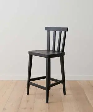 Jenni Kayne Hampton Counter Stool - Black,white,oak