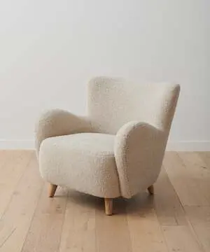 Jenni Kayne Aspen Chair - White,bone,oak,pine Linen