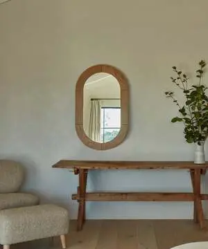 Jenni Kayne Oak Oval Mirror