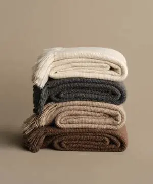 Jenni Kayne Alpaca Basketweave Throw Pillow