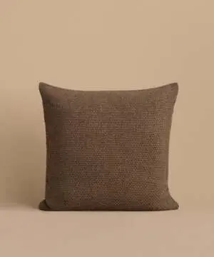 Jenni Kayne Alpaca Basketweave Pillow - Cocoa