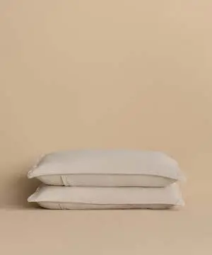 Jenni Kayne Dusk Linen Pillow Sham Set Of 2 - Tan