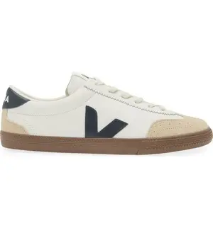 VEJA Volley Leather Sneakers - White Nautico Bark