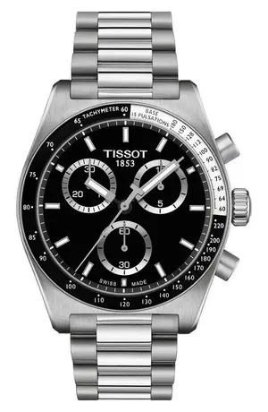 TISSOT Pr516 Bracelet Chronograph Watch - Black