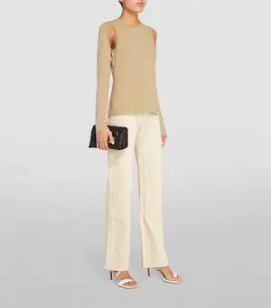 Helmut Lang Cut-out T-shirt