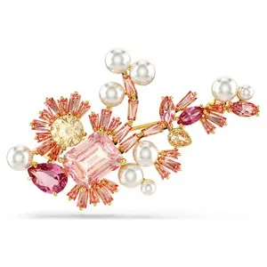 SWAROVSKI Gema Brooch - Pink