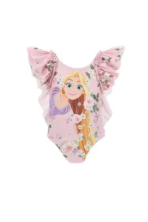Monnalisa Rapunzel One-piece Swimsuit