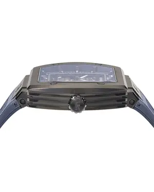 FERRAGAMO F-80 Tonneau Skeleton Watch, 42mm
