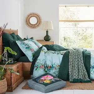 Ted Baker London Tropical Elevations Cotton Duvet Cover Set, Full/queen - Multi