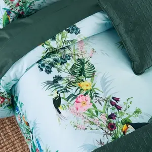 Ted Baker London Tropical Elevations Cotton Duvet Cover Set, Full/queen