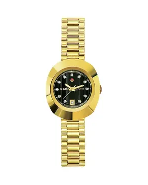 RADO Original Diastar Watch, 27mm - Black/gold