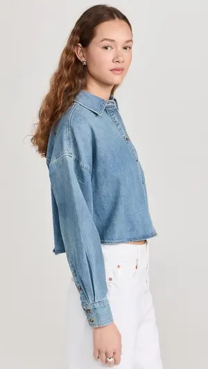 FAVORITE DAUGHTER The Ex Boyfriend Crop Shirt