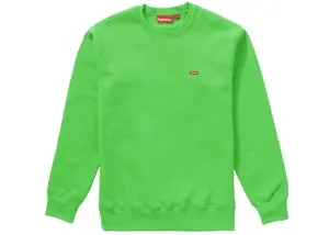 Supreme Small Box Crewneck Sweatshirt - Bright Green