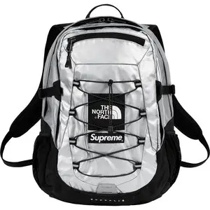 Supreme Metallic Borealis Backpack - Silver