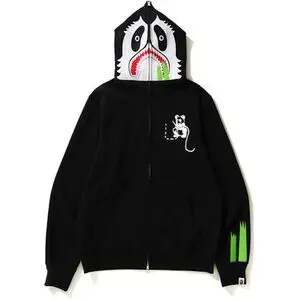 A BATHING APE Full Zip Panda Hoodie