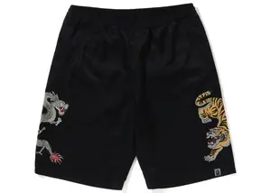 A BATHING APE Japanese Motif Shorts