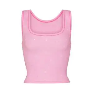 SKIMS X Swarovski Cotton Rib Tank