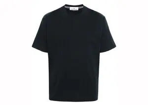 Stone Island Logo Print T-shirt - Navy Blue