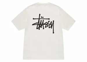 StÜssy Basic Pigment Dyed T-shirt - Natural