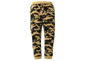 A BATHING APE 1st Camo Sweatpants - Yellow