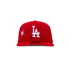 AY EL AY EN Valentine's Day Los Angeles Dodgers Fitted Cap